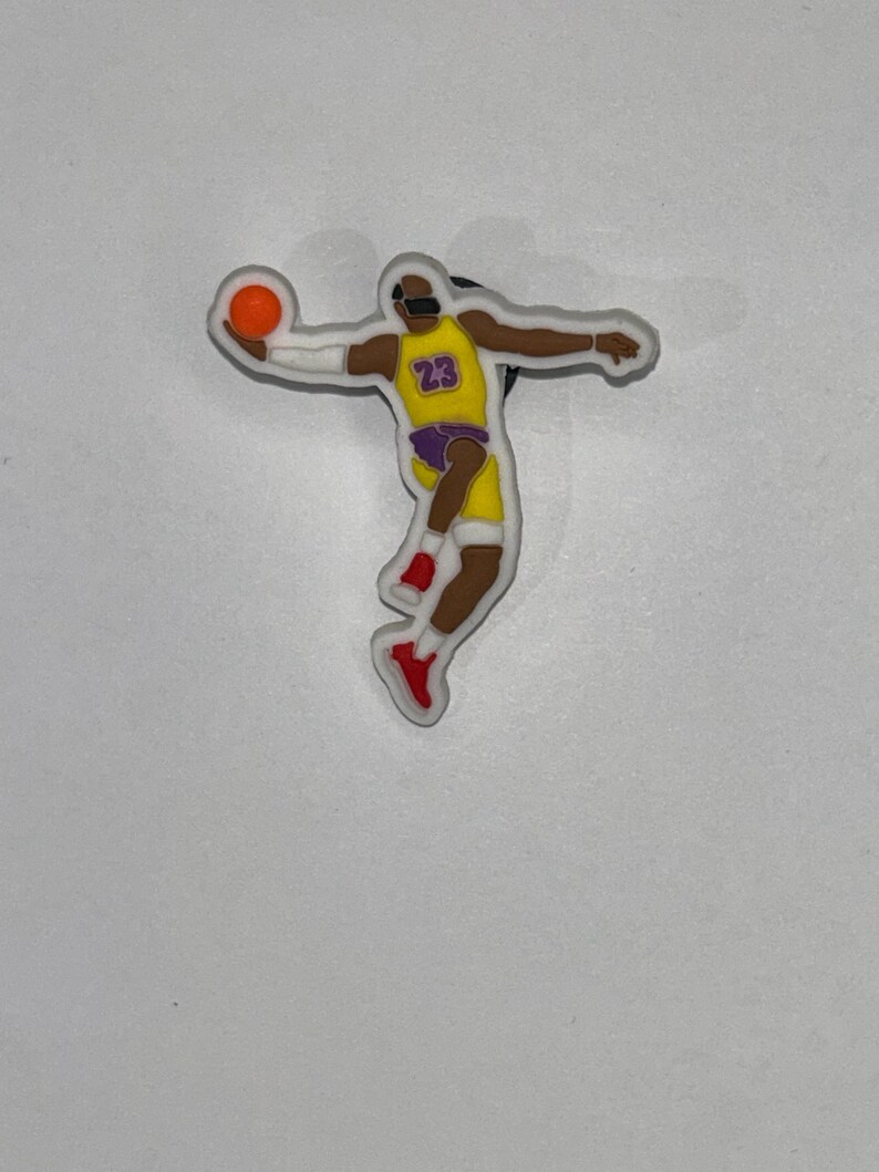 Lakers Lebron James Croc Jibbitz/charms - Etsy