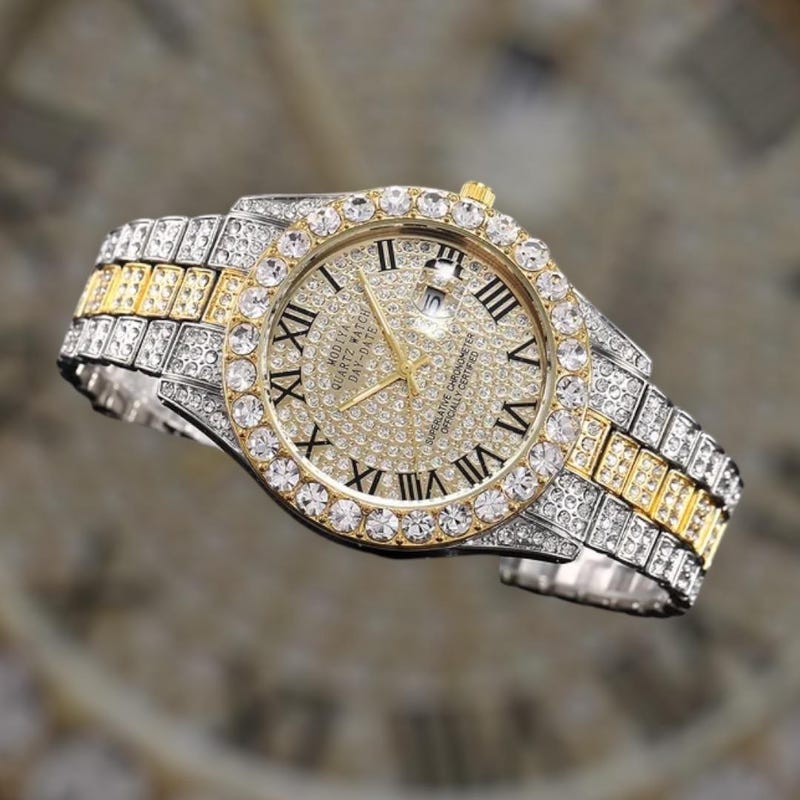 Rhinestone Watches - Etsy
