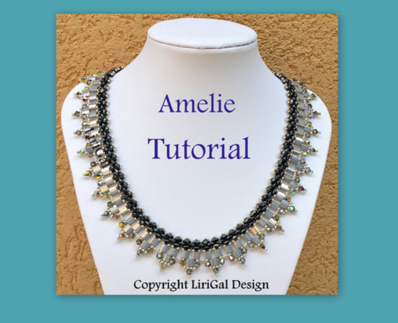 Tutorial Amelie Superduo&tila Necklace PDF - Etsy