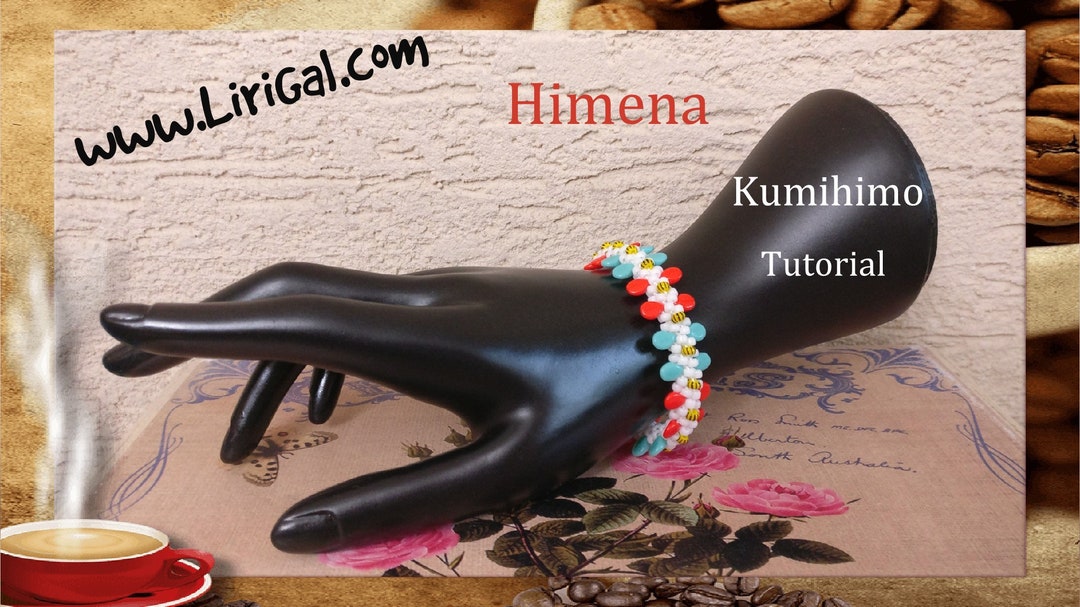 Tutorial Himena Kumihimo Bracelet PDF - Etsy