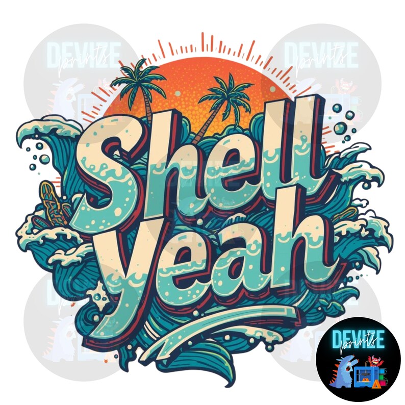 Shell Yeah SVG, PNG, Quote, Slogan, Logo, Shirt, Beach Svg, Summer Svg ...