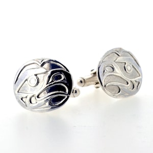 Native American Eagle Cufflinks Sterling Silver Signed Northwest Coast Mens Jewelry - Etsy Canada