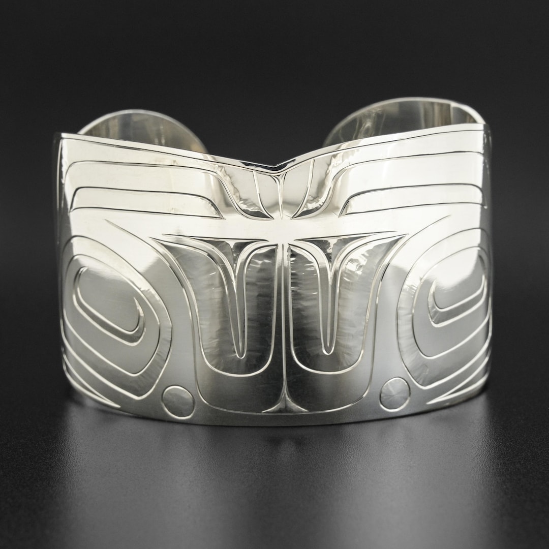 Haida Cumulus Cloud Modern First Nations Bracelet - Etsy