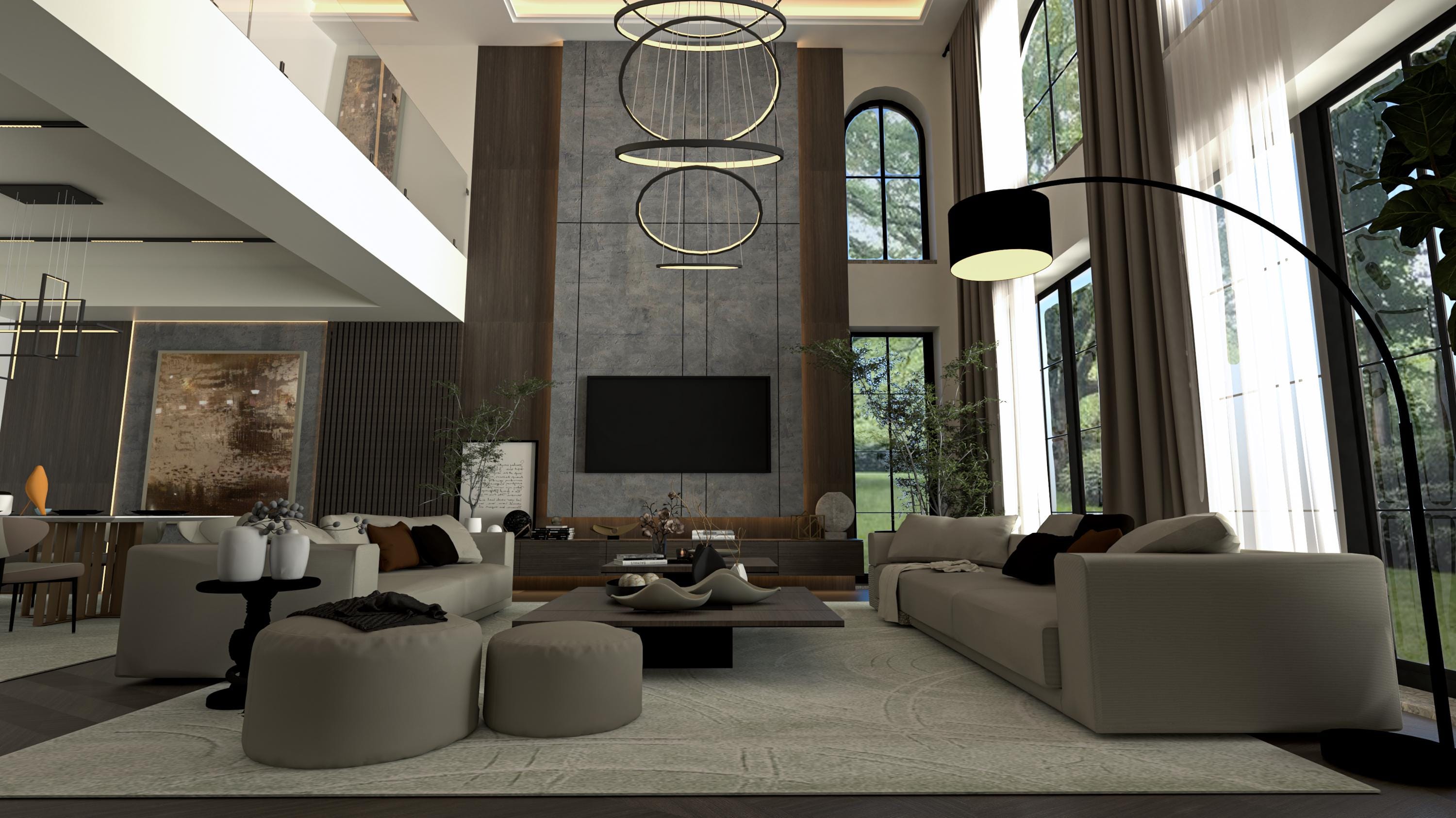 Living Room,residential Design,residential 3D Modelling, 3D Rendering ...