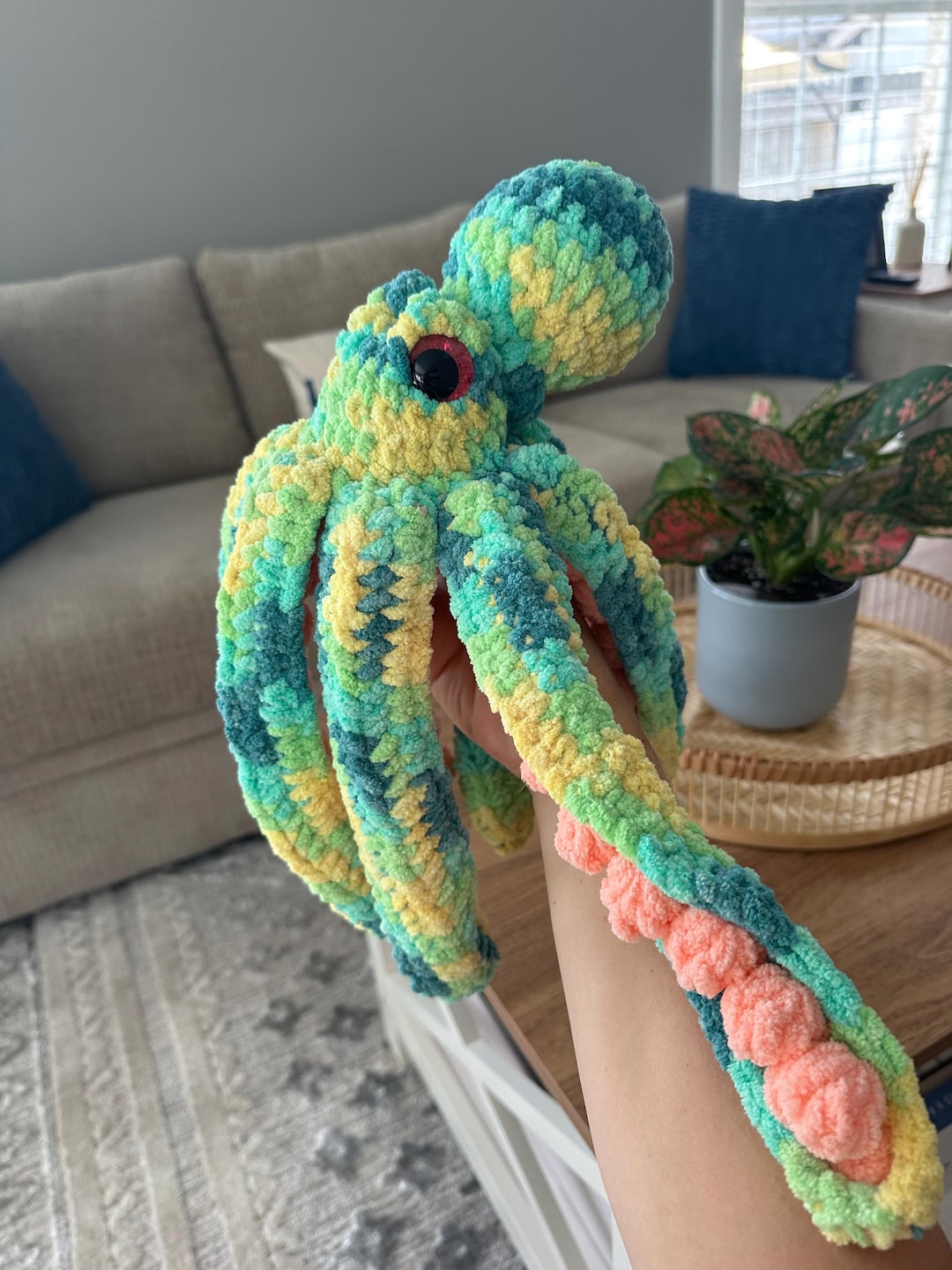 Crochet Octopus | Crochet Plushie | Octopus Plushie | Rainbow Crochet ...