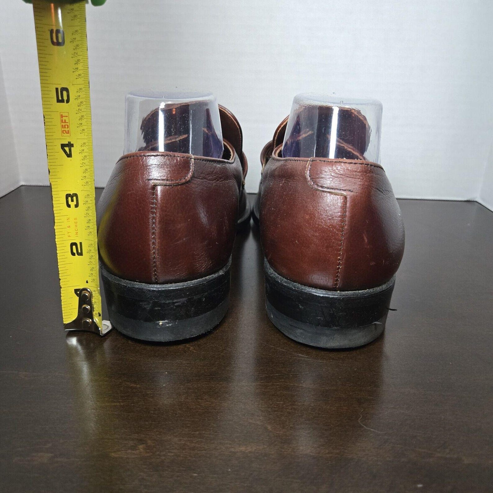 Vintage Mason Shoes Velvet Eez Mens Dress Loafer Leather Size 9C Boot ...