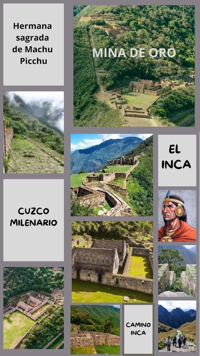 Plantilla HISTORIA DE INSTAGRAM Collage Machu Picchu - Choquequirao - Etsy