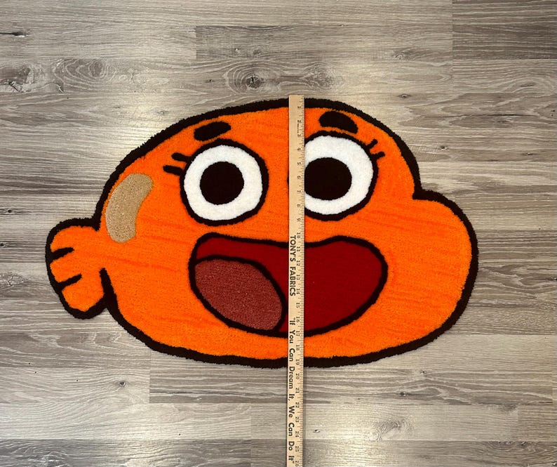 Handmade Tufted Rug DARWIN Watterson Amazing World of Gumball Rug ...