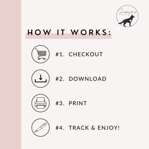 Cat First Aid Kit Checklist INSTANT DOWNLOAD Minimal Printable Pet ...