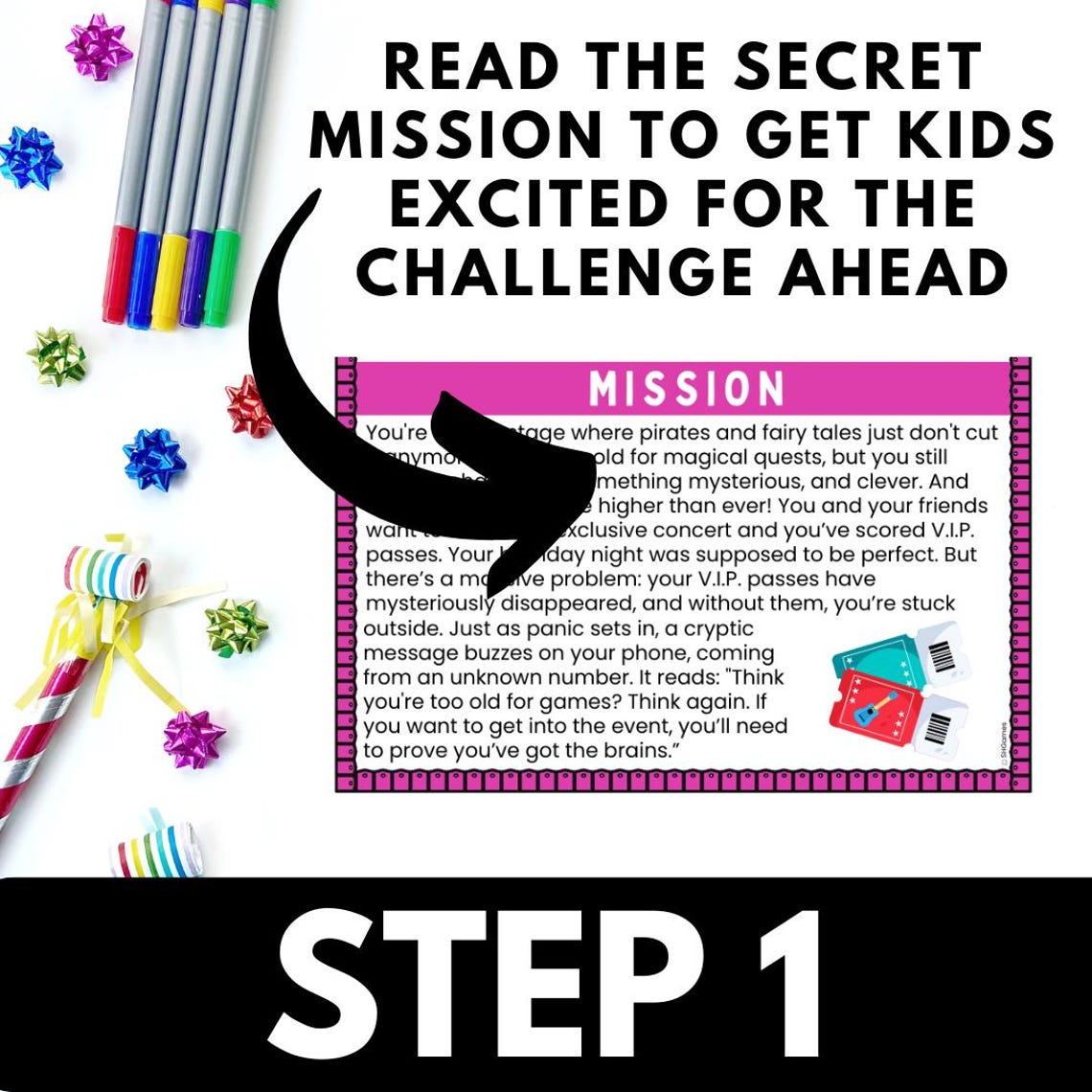Girls Birthday Scavenger Hunt for Teens and Tweens, Indoor Printable ...