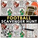 Football Scavenger Hunt for Kids, Indoor Printable Game, Riddles ...