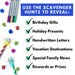 Candy Canes Scavenger Hunt for Kids, Indoor Printable Game, Riddles ...