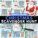 Snowmen Scavenger Hunt for Kids, Indoor Printable Game, Riddles ...