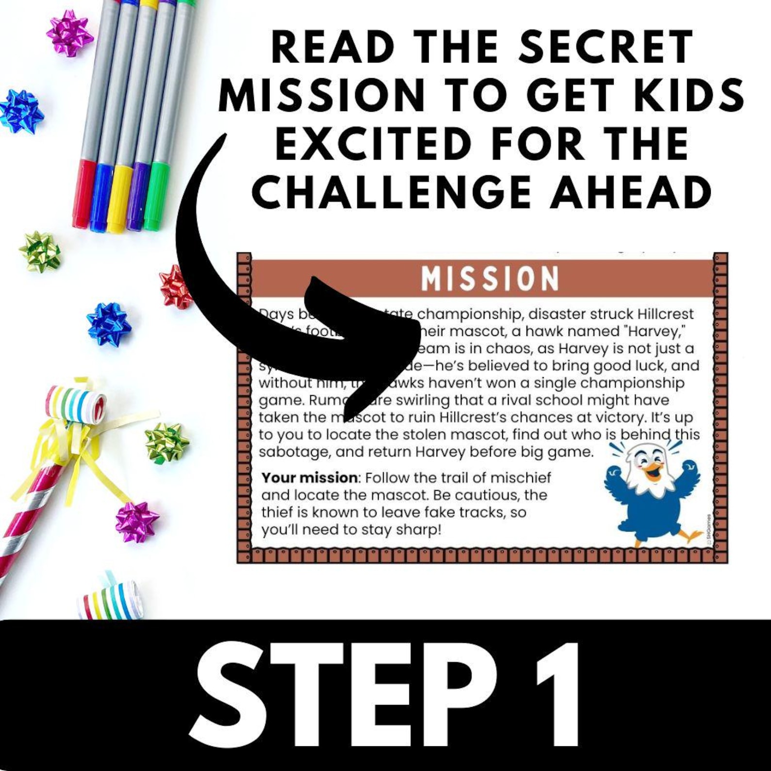 Football Scavenger Hunt for Kids, Indoor Printable Game, Riddles ...