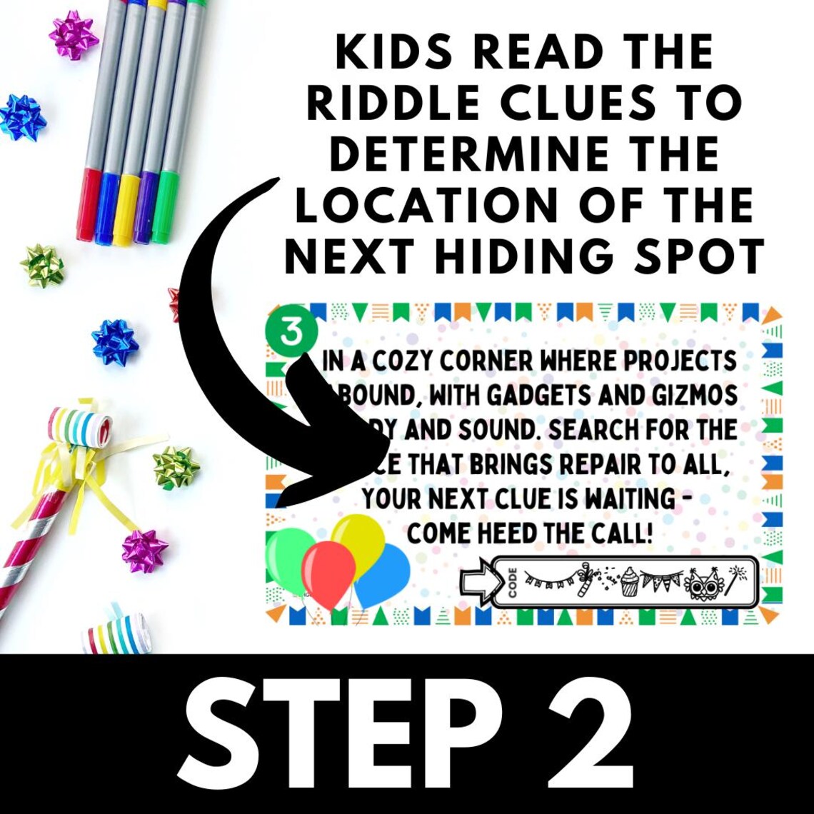 Boys Birthday Scavenger Hunt for Teens and Tweens, Indoor Printable ...