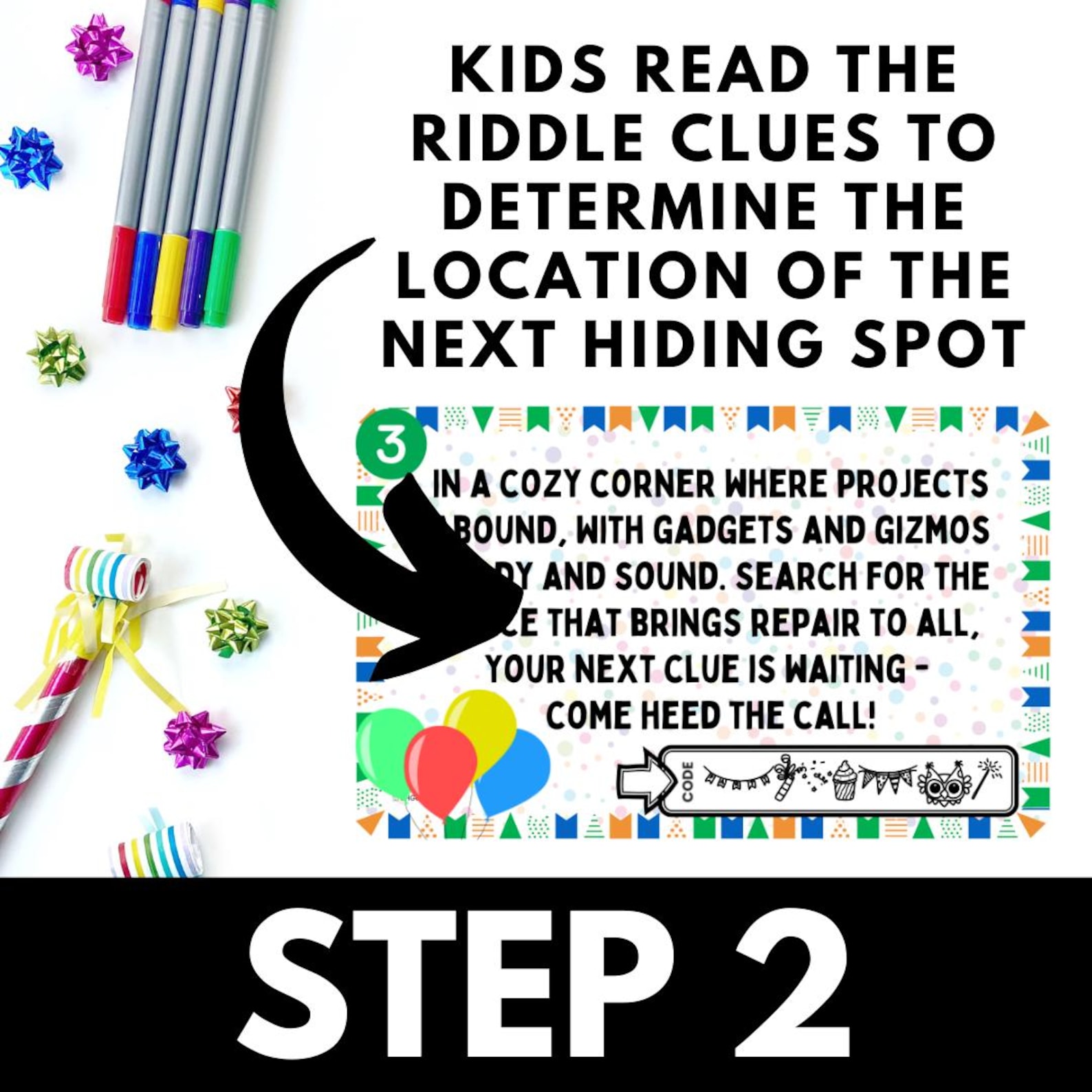 Boys Birthday Scavenger Hunt for Teens and Tweens, Indoor Printable ...