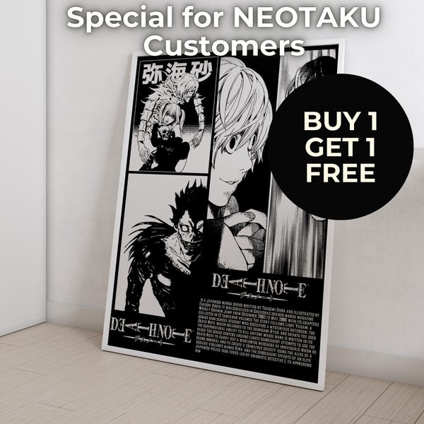 Death Note Poster - Etsy