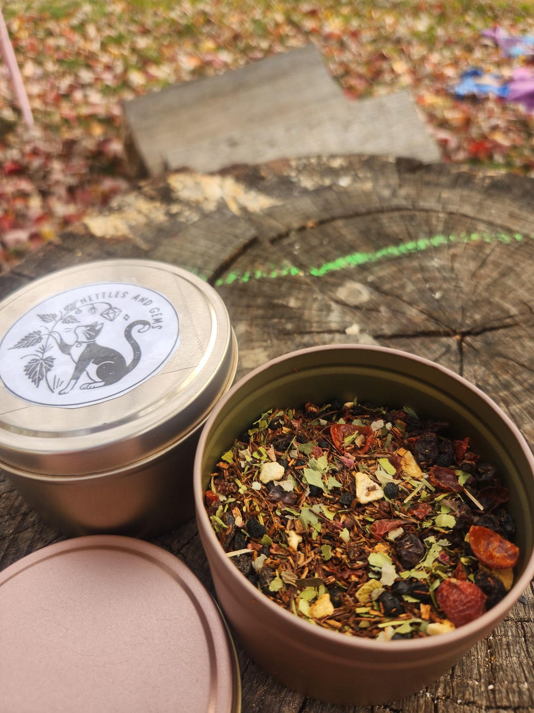 Immunity Berry Loose-leaf Herbal Tea – 2oz in Reusable 8oz Tin | Immune ...