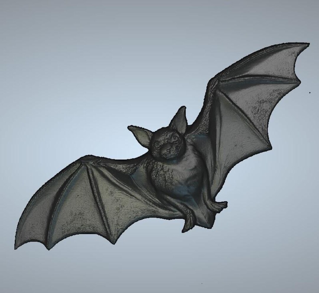 Bat Bas Relief Head DIGITAL FILE lower Quality to Be Used With Other ...