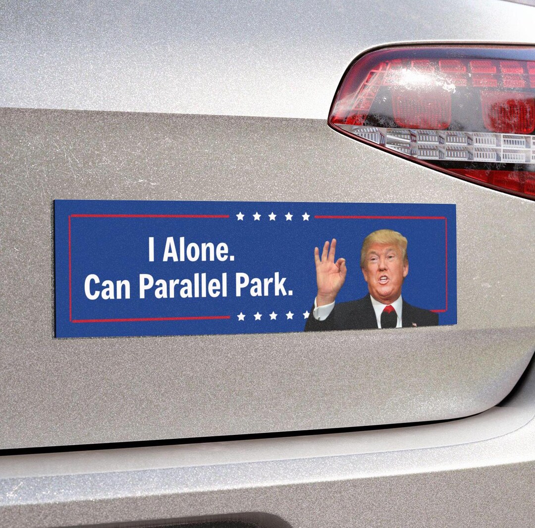 Donald Trump Car Magnet, Political Car Decal, Pro Trump Bumper Sticker ...