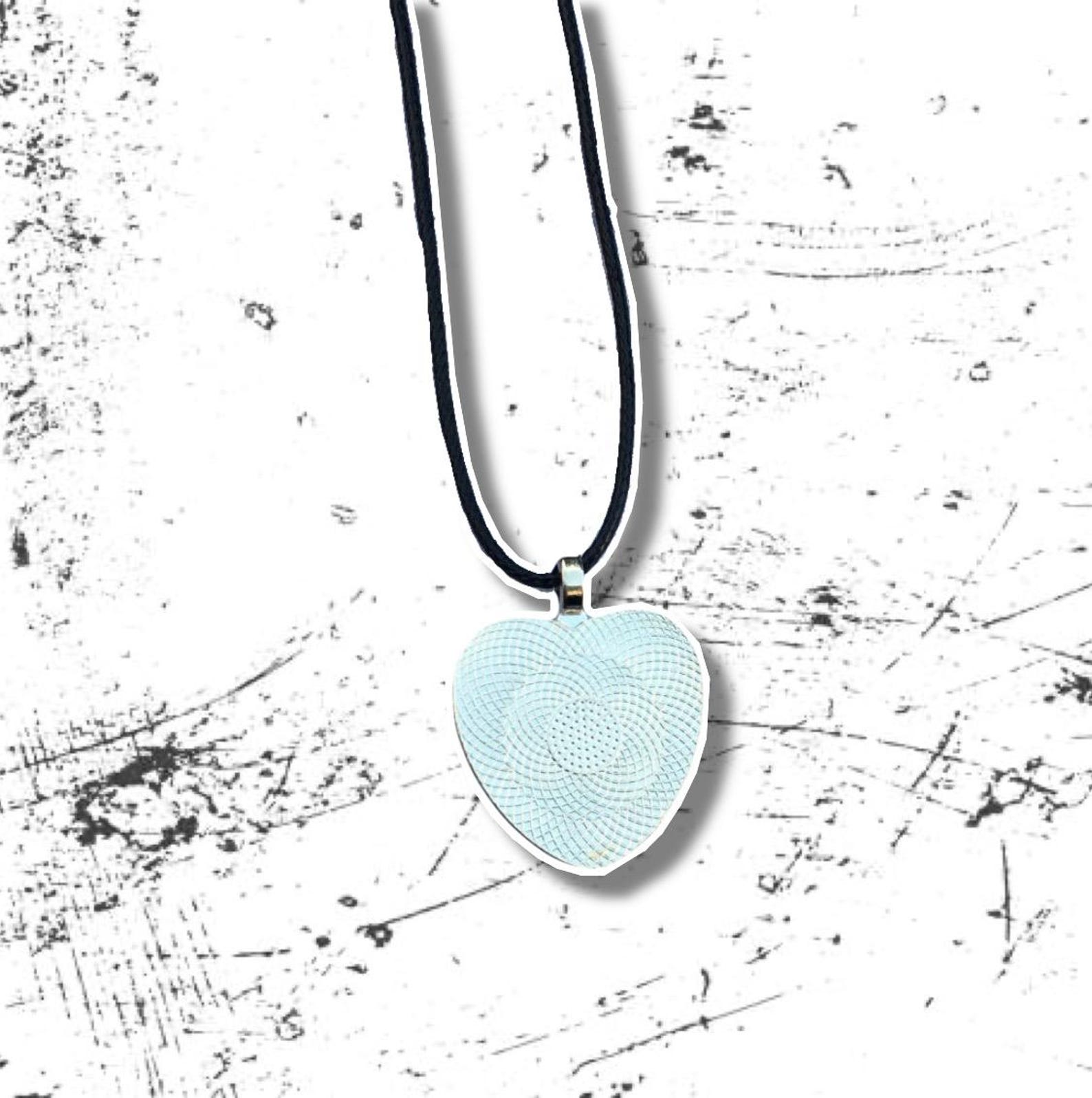 Pierce the Veil Heart Pendant Necklace Gift - Etsy