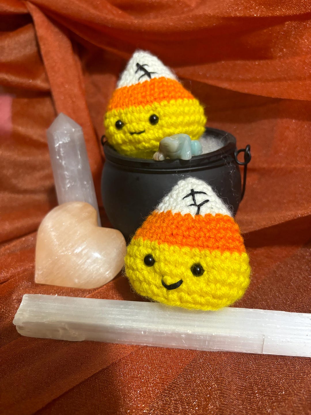 Tiny Candy Corn Plush - Etsy