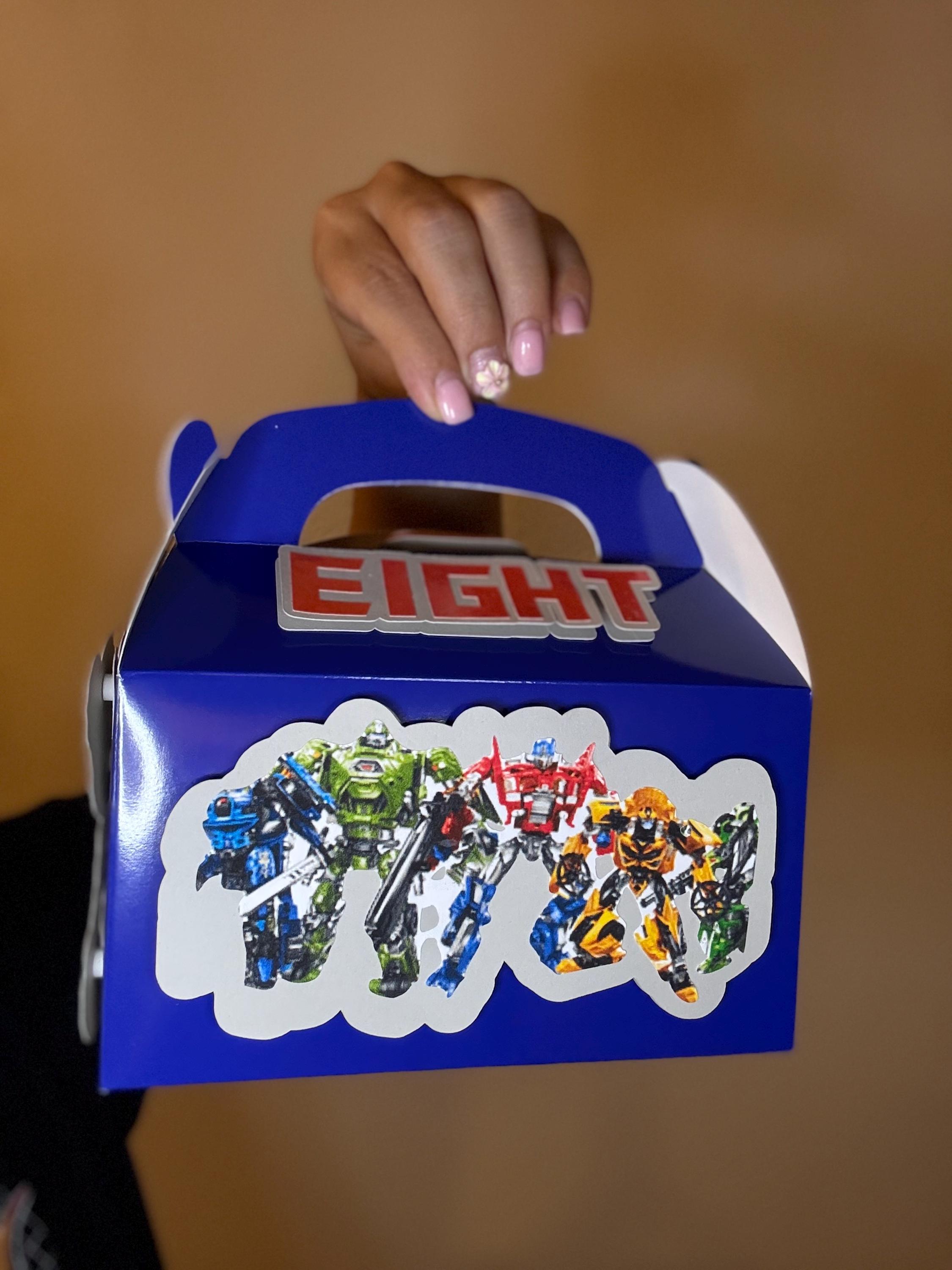 Personalized Bumblebee Transformers Party/candy Boxes - Etsy