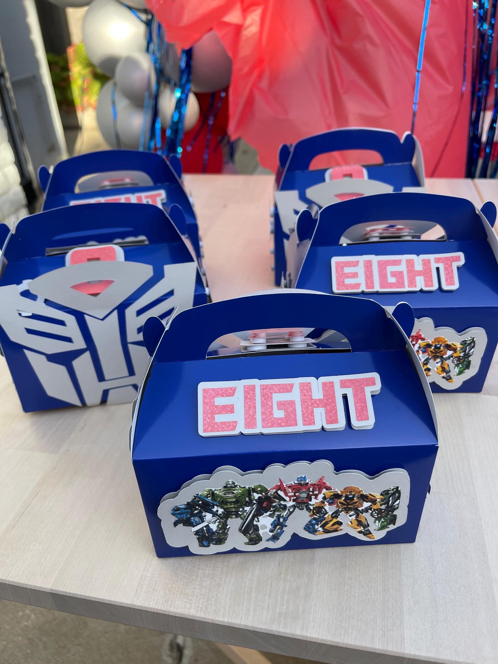 Personalized Bumblebee Transformers Party/candy Boxes - Etsy