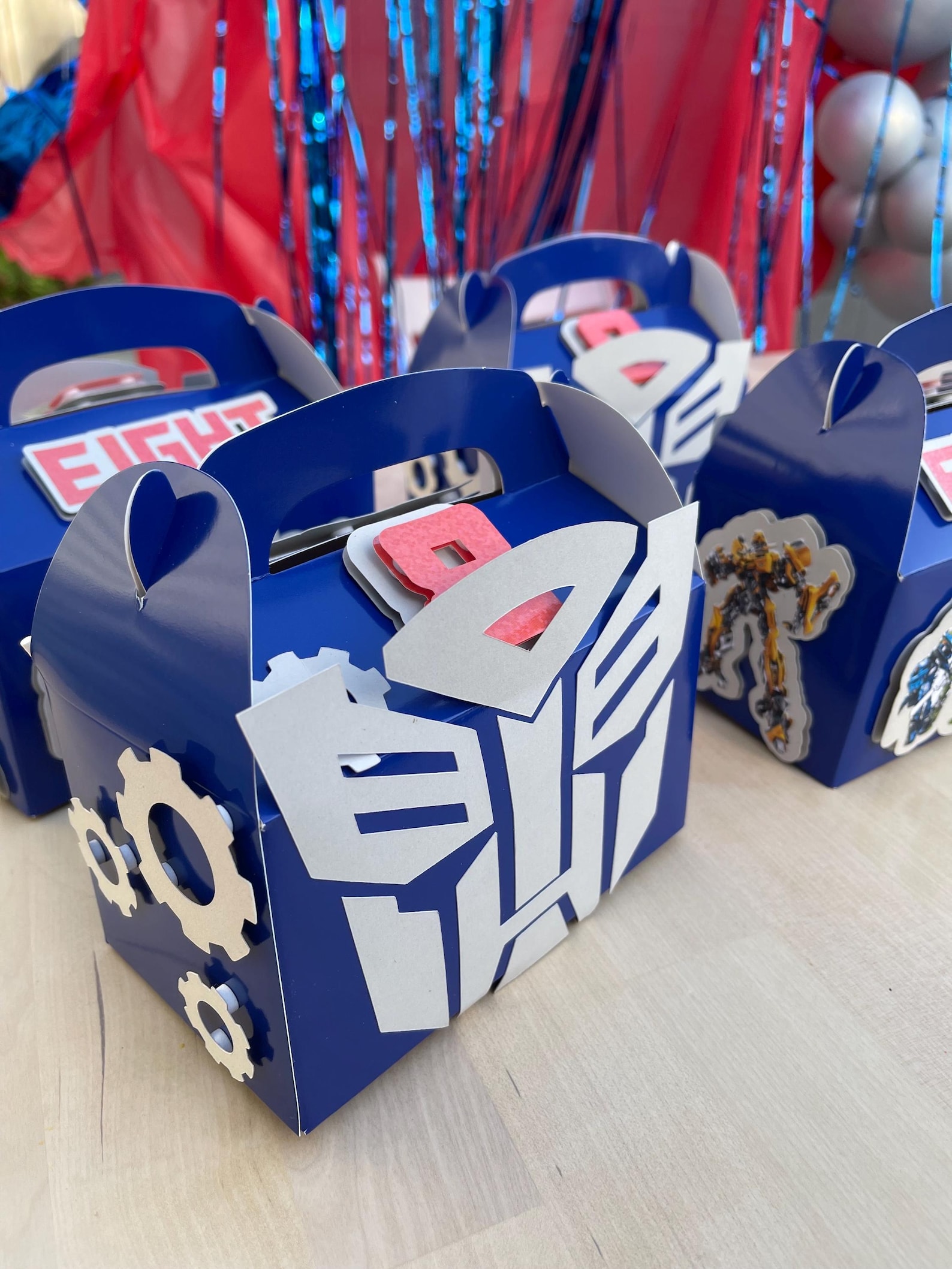 Personalized Bumblebee Transformers Party/candy Boxes - Etsy