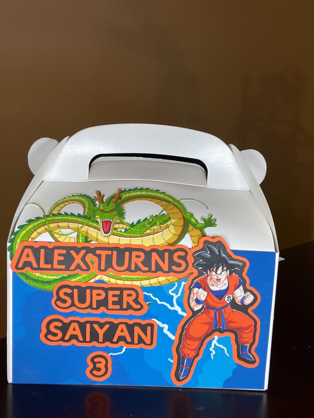 Dragon Ball Z Party Box/ Favor Box - Etsy