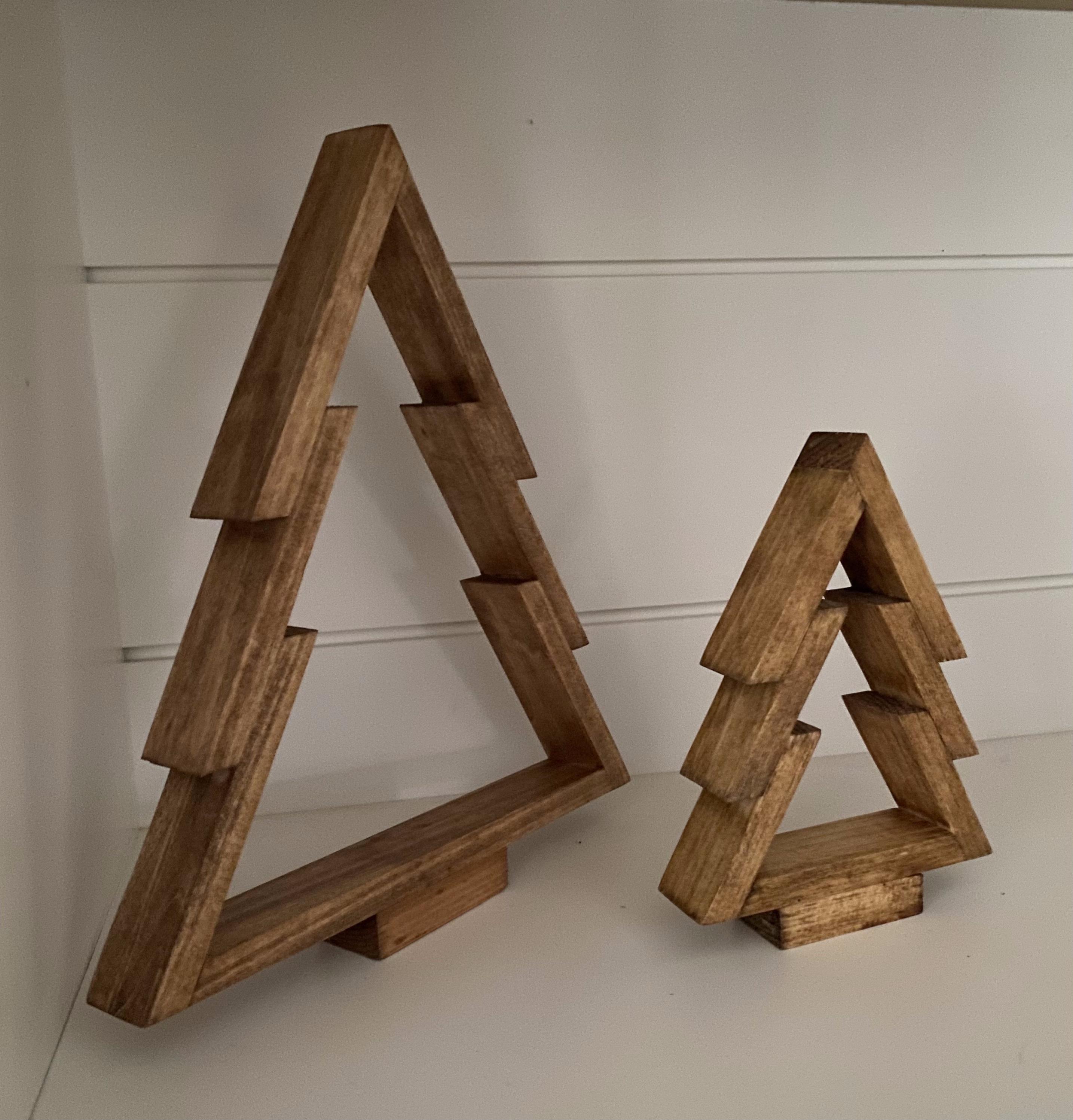 Wooden Christmas Trees - Etsy Canada