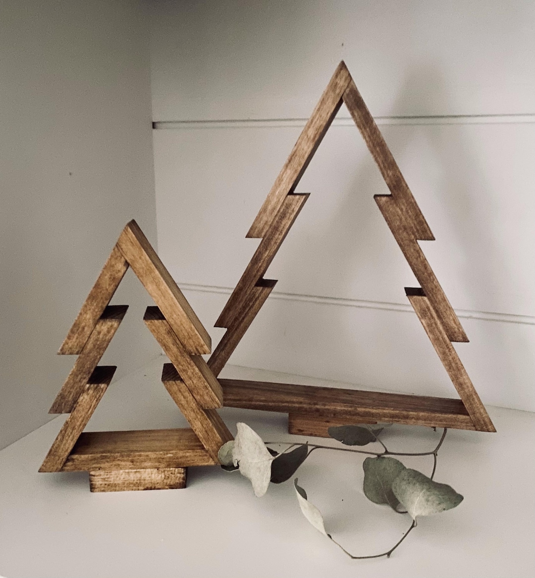 Wooden Christmas Trees - Etsy Canada