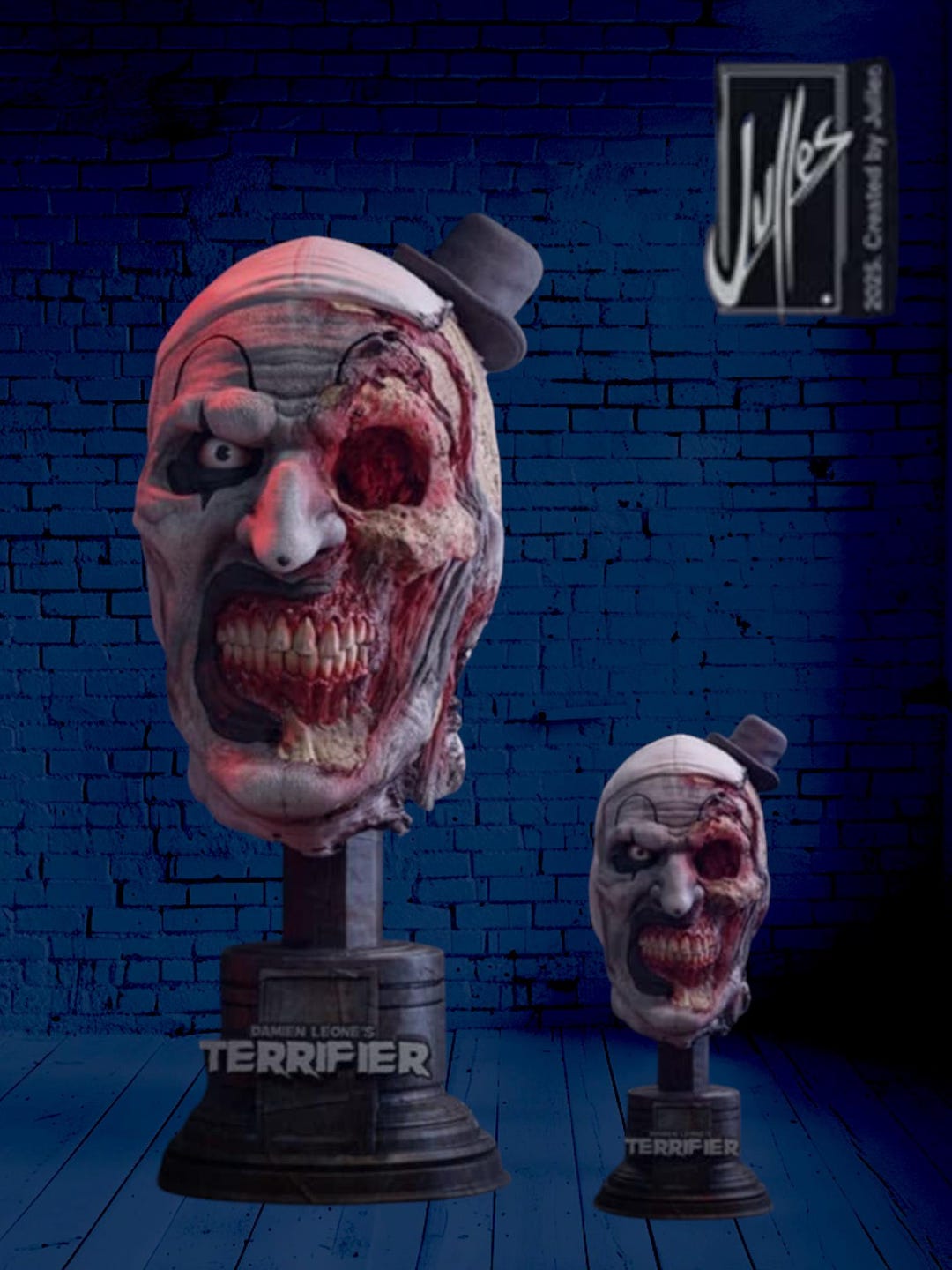 Terrifier 4, Two Face Statue - Etsy