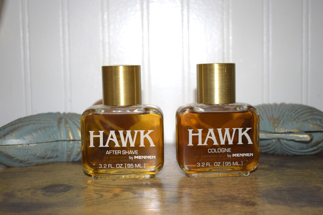 Vintage Hawk by Mennen Cologne and Aftershave 3.2 95ML FREE SHIPPING - Etsy