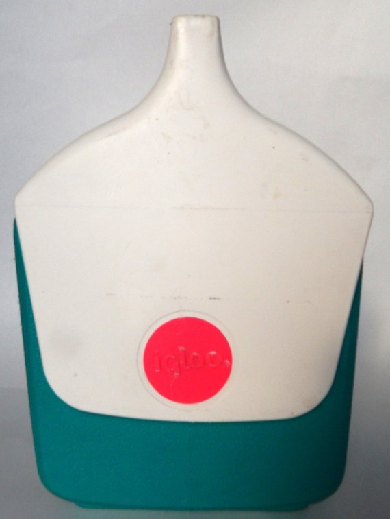 Vintage Mini Mate Igloo Cooler Teal Free Shipping Gem