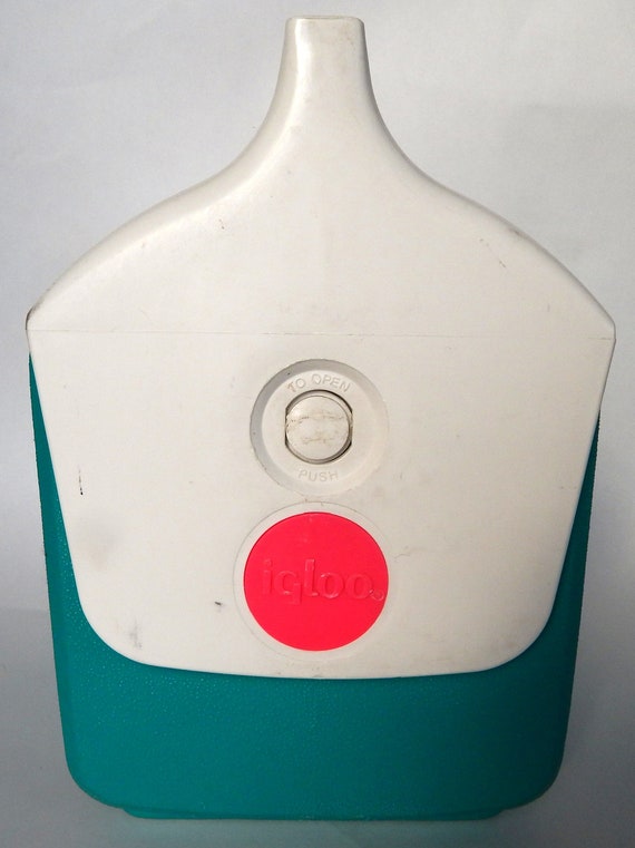 Vintage Mini Mate Igloo Cooler Teal Free Shipping Gem