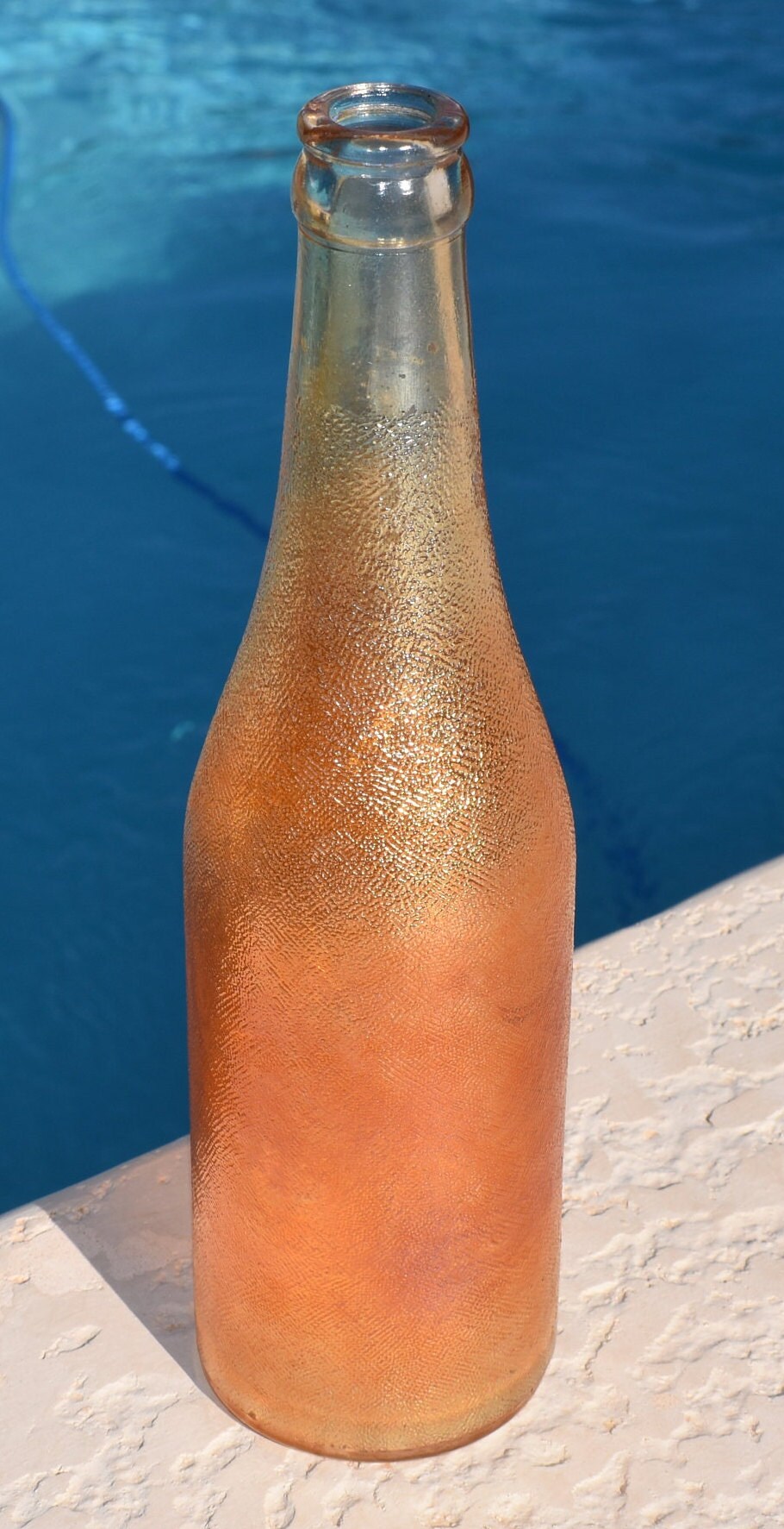Vintage Canadian Dry Soda Carnival Glass Bottle FREE SHIPPING - Etsy