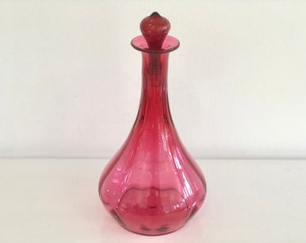 Vintage Red Glass - Etsy