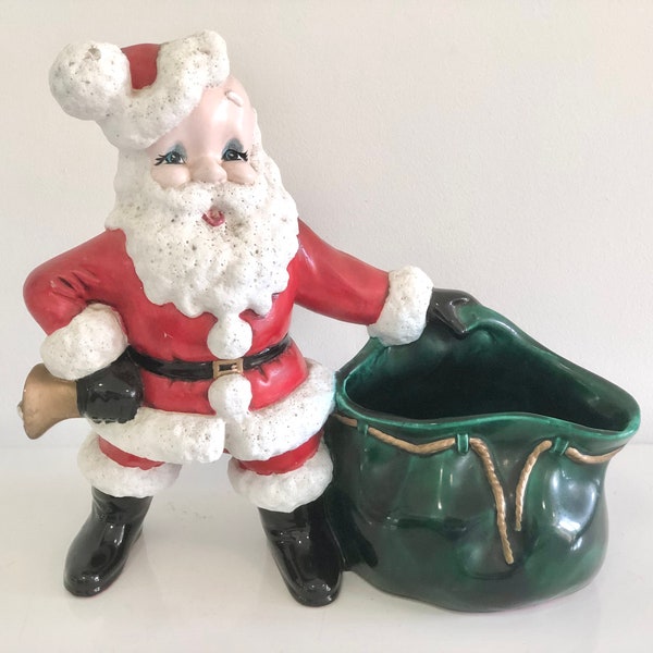 Santa Ceramic - Etsy