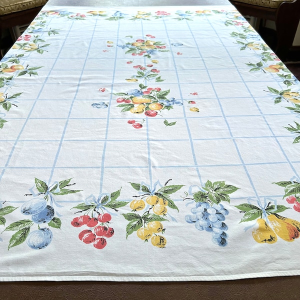 Vintage Tablecloths - Etsy