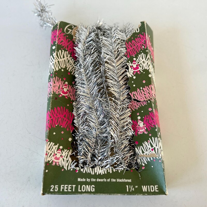Silver Tinsel - Etsy