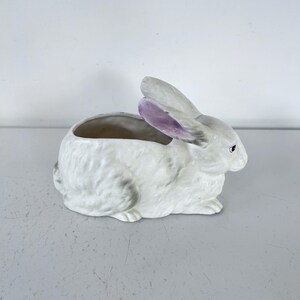 Vintage Napco Ceramic Bunny Planter Hard to Find C-5717 Midcentury ...