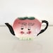 Vintage Anthropomorphic Pink Tea Bag Holder Made in Japan - Etsy