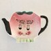 Vintage Anthropomorphic Pink Tea Bag Holder Made in Japan - Etsy