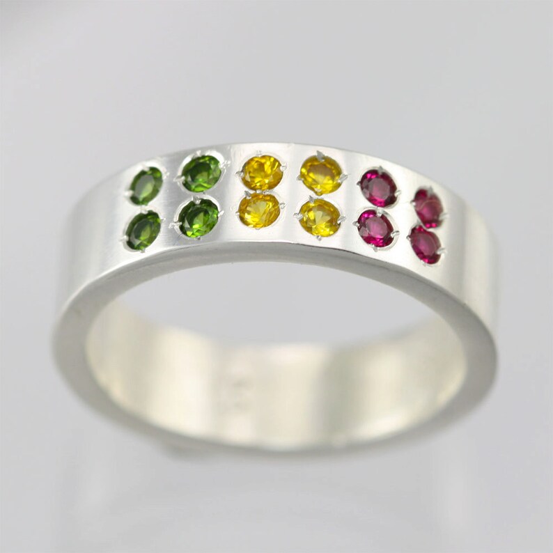 Reggae Ring in Sterling Silver (made to Order) - Etsy