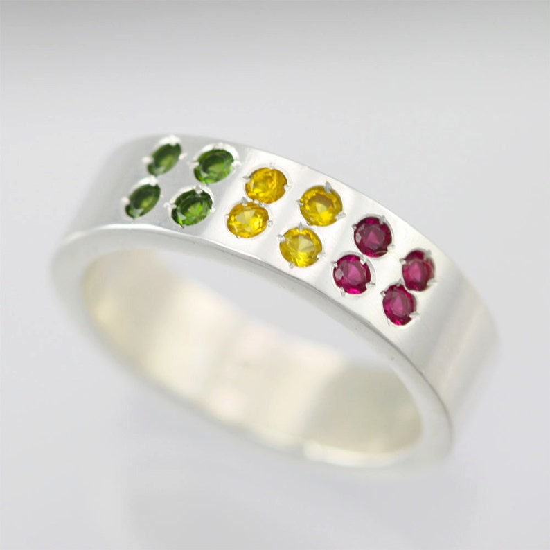 Reggae Ring in Sterling Silver (made to Order) - Etsy