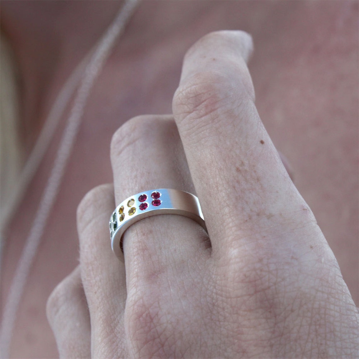 Reggae Ring in Sterling Silver (made to Order) - Etsy