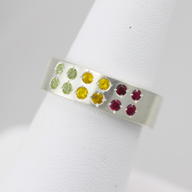 Reggae Ring in Sterling Silver (made to Order) - Etsy