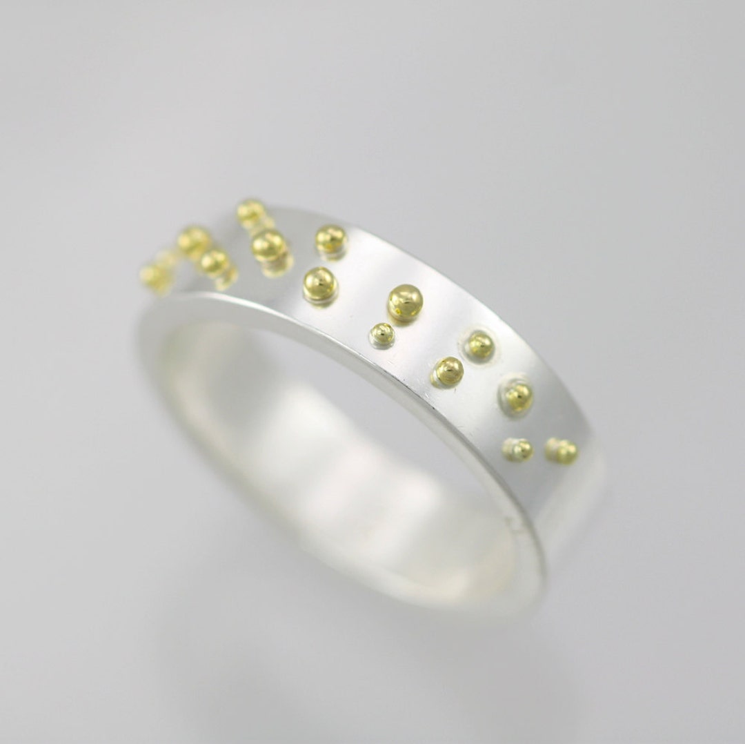 Gold Ball Ring 14k (made to Order) - Etsy