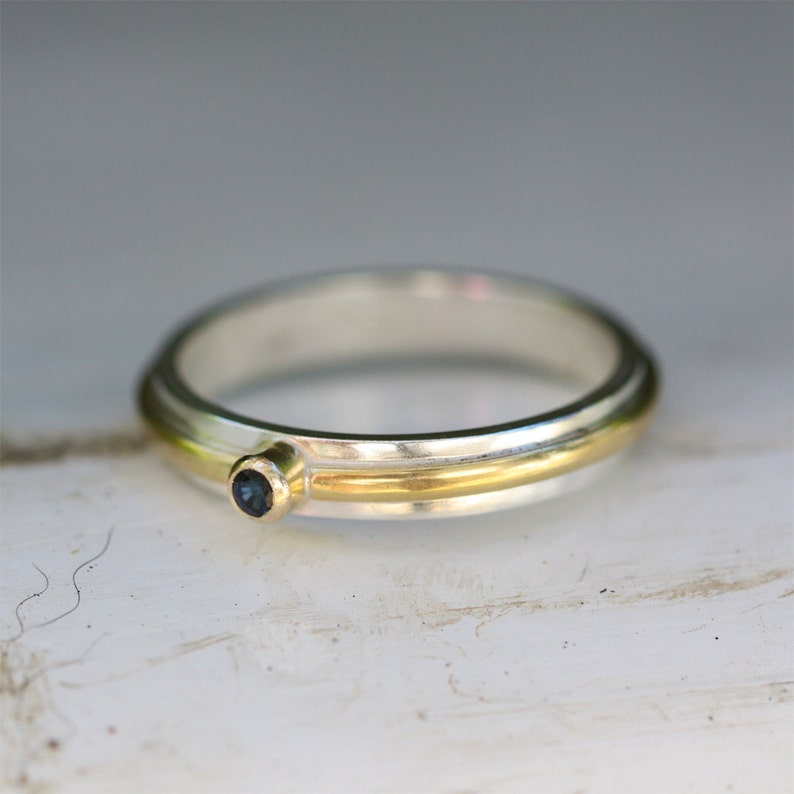 1 Stone Wrap Ring 14K, Sm. (genuine Sapphire) (made to Order) - Etsy